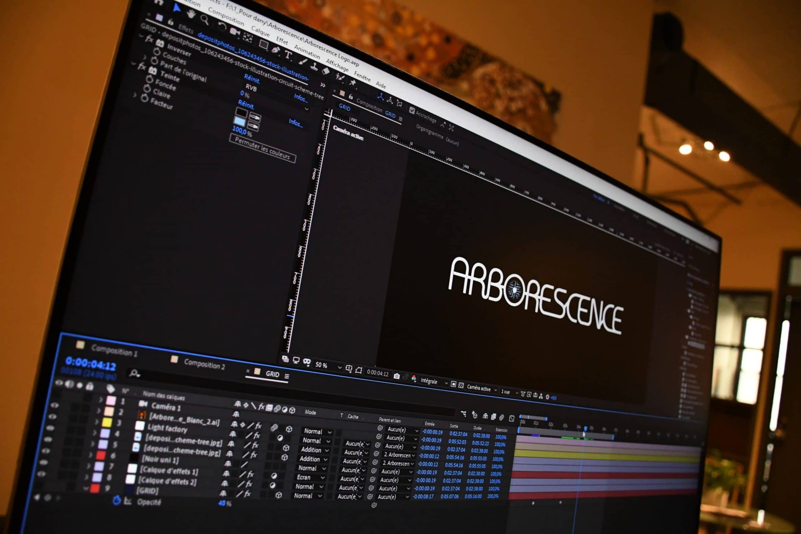 Studio De Post production Montr al Productions Arborescence